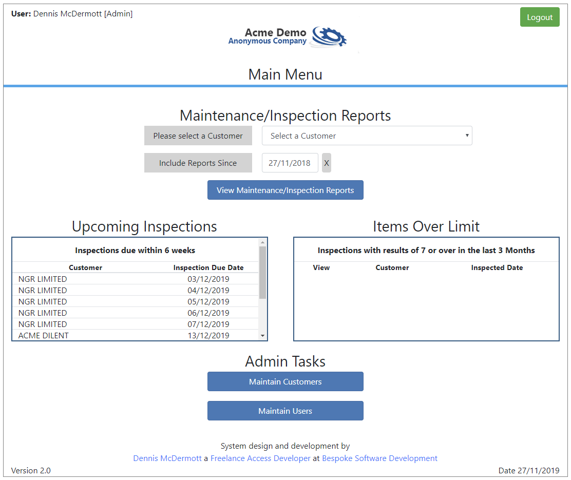 Access Database Development | Web/Internet Cloud Databases
